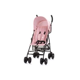 Chipolino Kinderwagen, Buggy Point 5-Punkt-Gurt, R&uuml;ckenlehne verstellbar, Korb rosa