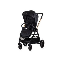Chipolino Kombikinderwagen 3 in1 Marbella Fu&szlig;abdeckung Einlage i-Size Babyschale schwarz