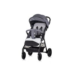 Chipolino Kinderwagen Sparkle, Buggy, faltbar, Gurt am Griff, verstellbar grau