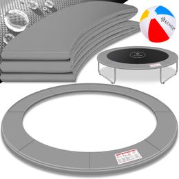 Kesser&reg; - Trampolin Randabdeckung &Oslash; 244 , 305 , 366 , 426 cm , 30cm breit 100% UV-best&auml;ndig rei&szlig;fest Federabdeckung , Gr&uuml;n , Blau