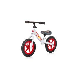 Chipolino Laufrad Zippy 12 Zoll h&ouml;henverstellbarer Sitz, Anti-Rutsch-Griffe rot