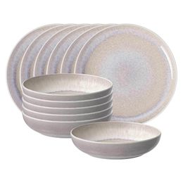 like. by Villeroy & Boch Tafelservice Perlemor Sand 12er Set