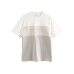 next T-Shirt Herren Gr&ouml;&szlig;e XXL grau / greige / wei&szlig;