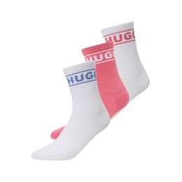 Hugo Socken Damen Gr&ouml;&szlig;e 35/38 blau / himbeer / wei&szlig;