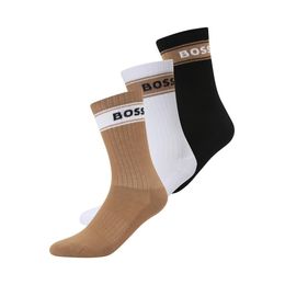 BOSS Socken Herren Gr&ouml;&szlig;e 43/46 brokat / schwarz / wei&szlig;