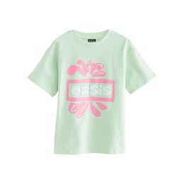 next Shirt 'Oasis Band' girl Green size 16 yrs