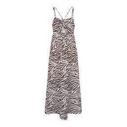 LeGer by Lena Gercke Kleid 'Manja' Damen Größe 38 hellbeige / schoko Winterkleid