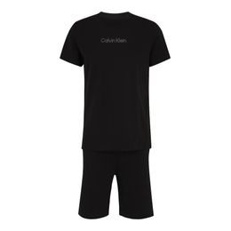 Calvin Klein Underwear Pyjama Herren Gr&ouml;&szlig;e XL grau / schwarz