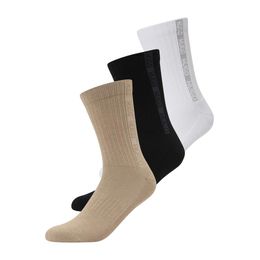 Hugo Socken Herren Größe 39/42 dunkelbeige / grau / schwarz / weiß