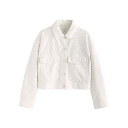 next Jacke Damen Gr&ouml;&szlig;e L white denim