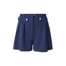 Vila Pleat-Front Pants female Blue size M