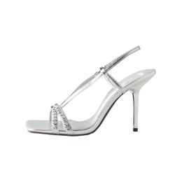 next Sandals 'Forever Comfort' female Silver size 4.5
