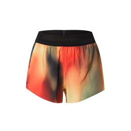 Nike Sportshorts Damen Gr&ouml;&szlig;e S zitrone / oliv / rot / schwarz