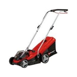 Einhell Akku-Rasenm&auml;her GE-CM 36/33 Li rot/schwarz, 2x Li-Ionen Akku 2,5Ah