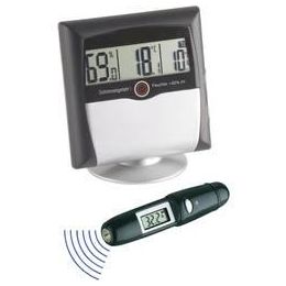 TFA Dostmann MS-10 Luftfeuchtemessger&auml;t (Hygrometer) 1 % rF 99 % rF Set Hygrometer + Infrarot - Thermometer