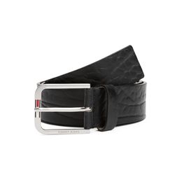 Tommy Jeans Gürtel 'AUSTIN' Herren Größe 80 schwarz