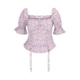 Dorothy Perkins Petite Bluse Damen Größe M grün / lila / orchidee / weiß