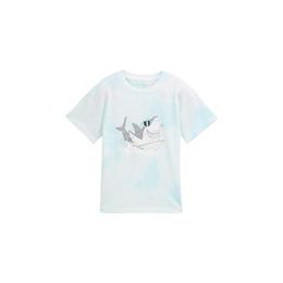 Tom Tailor T-Shirt Jungen Größe 104/110 pastellblau / hellgrau / pink / offwhite