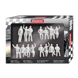 Carrera - Figurensatz Fans unbemalt