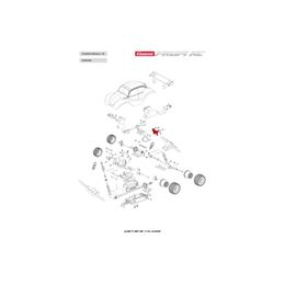 Carrera - Profi Offroad Karosseriehalterung VW Bettle #183013