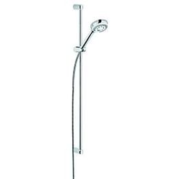 Kludi Logo Brause-Set 6839305-00 chrom, mit Wandstange 900 mm, mit Handbrause