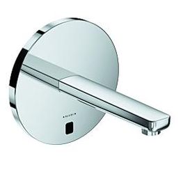 Kludi Zenta elektrische Waschtischarmatur 3850305 chrom, runde Rosette, Ausladung 190 mm