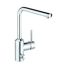 Kludi L-INE Küchenarmatur Multi Armatur 428160577 chrom, schwenkbarer Auslauf, mit Absperrung