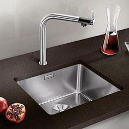 Blanco Andano 450-u Spüle 522963 49x44cm, Edelstahl Seidenglanz, für Unterbau