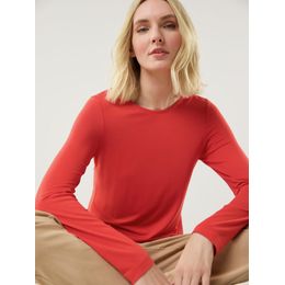 Walbusch Viskose-Shirt Langarm