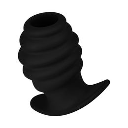 EIS Strukturierter Analplug mit Tunnel L, 10 cm