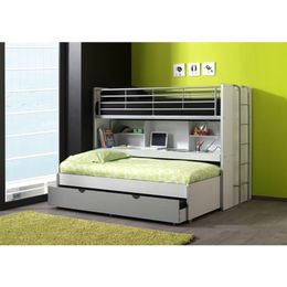 Vipack Hochbett Bonny BONHS80, silber