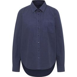 Mustang Blouse 'Bignell' female Blue size 44