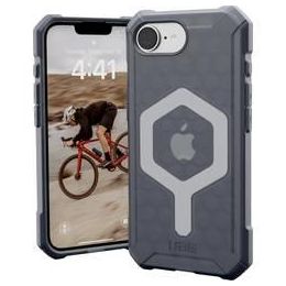 Urban Armor Gear Essential Armor Outdoorcase Apple iPhone 17e, iPhone 16e Grau, Transparent Induktives Laden, MagSafe kompatibel, Sto&szlig;fest 114496113131