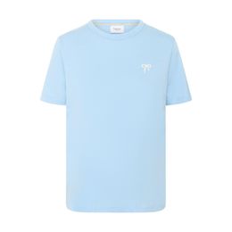 Saint Tropez T-Shirt 'Jadeen' Damen Gr&ouml;&szlig;e S hellblau / wei&szlig;