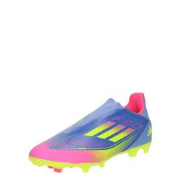adidas Performance Fu&szlig;ballschuh 'F50 League' Jungen Gr&ouml;&szlig;e 38 blau / royalblau / neongelb / hellpink