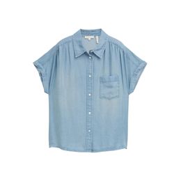 Tom Tailor Bluse Damen Gr&ouml;&szlig;e XS/S blue denim