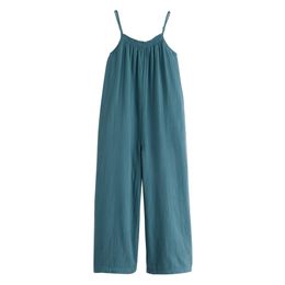next Jumpsuit Damen Gr&ouml;&szlig;e M cyanblau