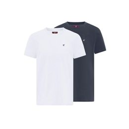 Williot T-Shirt Herren Gr&ouml;&szlig;e XXL opal / wei&szlig;