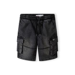 MINOTI Shorts Jungen Gr&ouml;&szlig;e 158/164 black denim