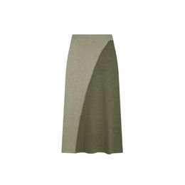 Scalpers Lurex Duo Knit Skirt ' ' Damen Gr&ouml;&szlig;e 38 gr&uuml;n / khaki