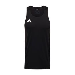 adidas Performance Sporttop 'Adizero' Herren Gr&ouml;&szlig;e M schwarz / wei&szlig;