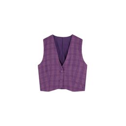 Scalpers Suit Vest female size 34 Purple