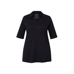 Ulla Popken Poloshirt Damen Gr&ouml;&szlig;e XL/XXL schwarz