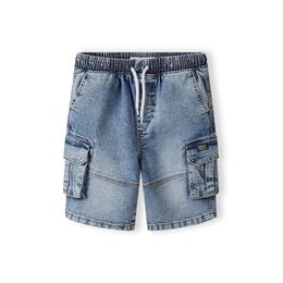 MINOTI Shorts Jungen Gr&ouml;&szlig;e 158/164 blue denim