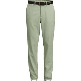 LANDS' END Straight Fit Chinos mit Textur, Herren,  Gr&uuml;n, Baumwolle/Lyocell (Viskose)/Baumwoll-Mischung, by Lands' End