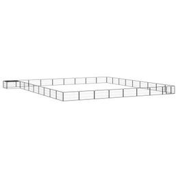 vidaXL Hunde Laufstall / Freilaufgehege mit Unterstand 9 m, 9 m, 50 cm