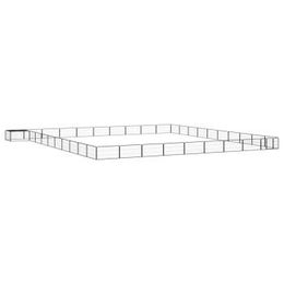 vidaXL Hunde Laufstall / Freilaufgehege mit Unterstand 10 m, 10 m, 50 cm