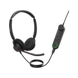 Jabra Engage 50 II, Headset schwarz, UC, Link, USB-C und USB-A, Stereo