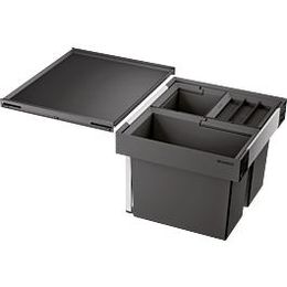 Blanco Abfallsystem 521470 3 Behälter, mit Systemdeckel, 19 l, 2x 8 l, Eimerdeckel 8 l