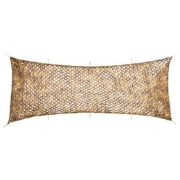Tarnnetz mit Aufbewahrungstasche 833x297 cm Sandfarbe